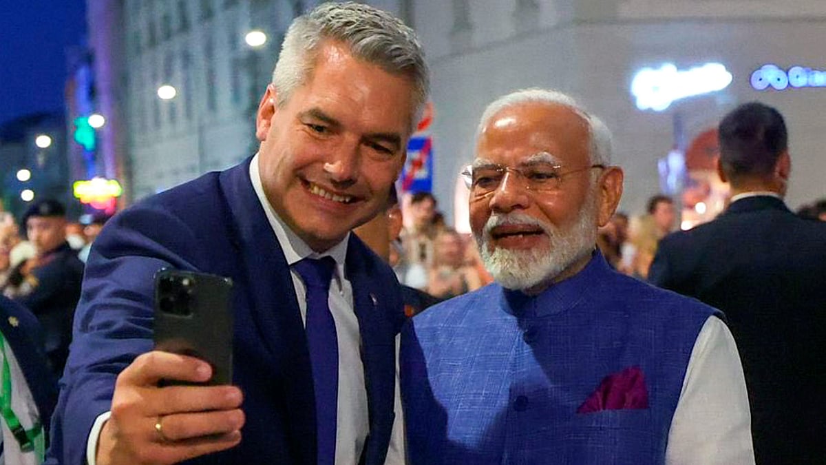 In Pics | PM Modi in Austria to deepen bilateral ties