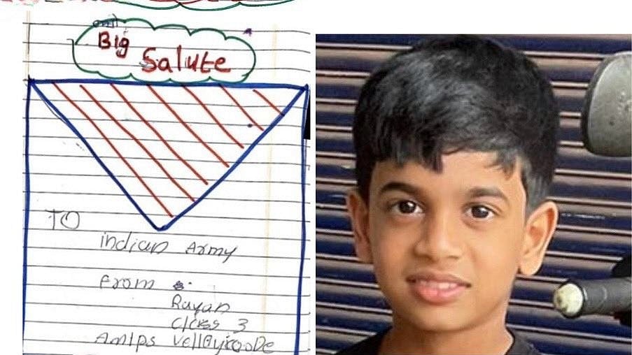 Wayanad landslide news: Kerala boy's letter to Indian Army on rescue ...