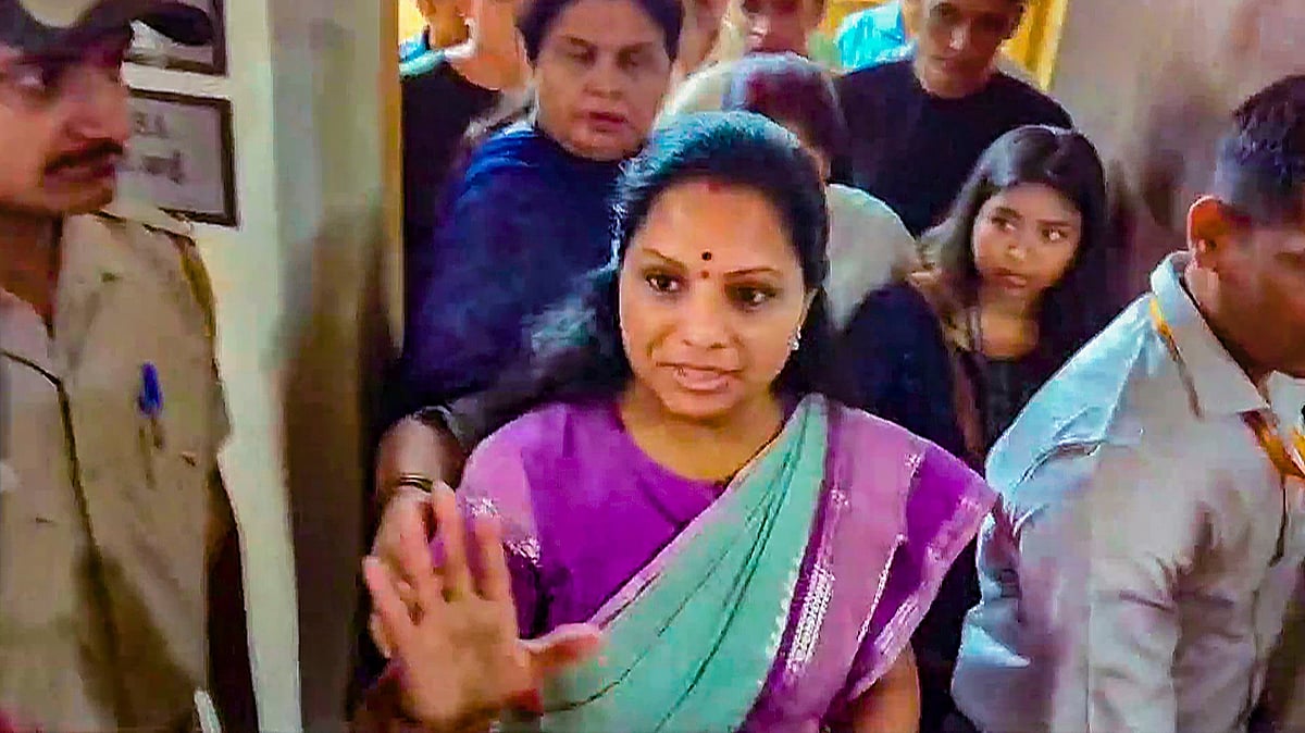 'KCR is god but there are demons around him': K Kavitha as she confirms ...