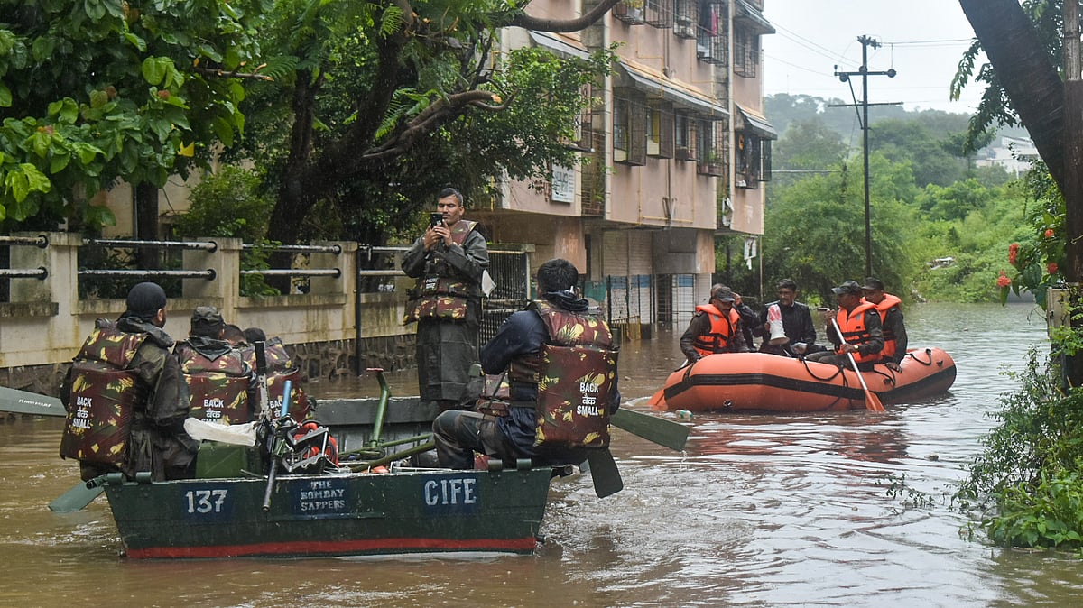Pune flood news: Army deployed in Pune area amid rain, Shinde asks ...