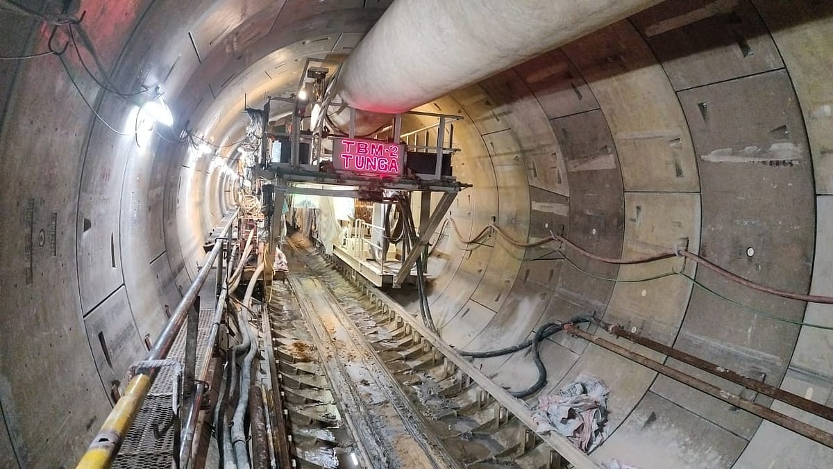 Namma Metro news: 98% tunnelling over on Pink Line, TBM Tunga ...