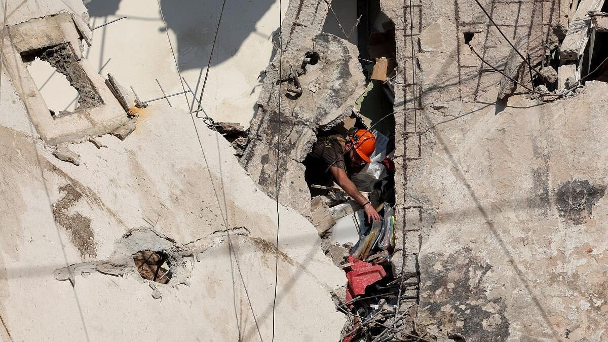 Israeli strike on Beirut kills Hezbollah commander, security sources say