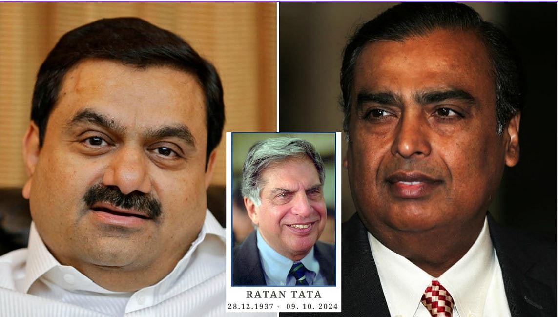Ambani, Adani mourn death of 'most illustrious' Ratan Tata
