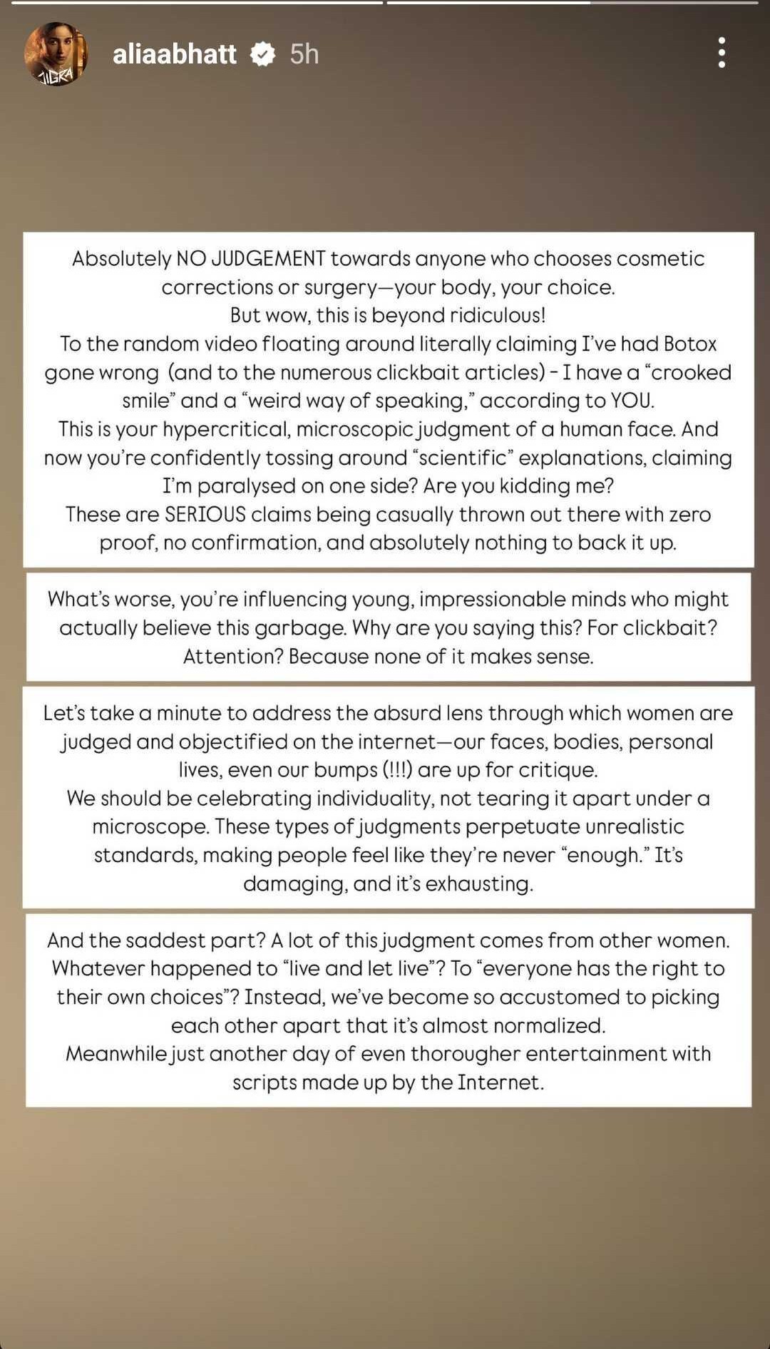 Alia Bhatt slams online videos, clickbait articles claiming she had ...