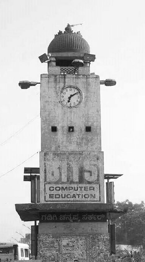 A clock that tells time and tales
