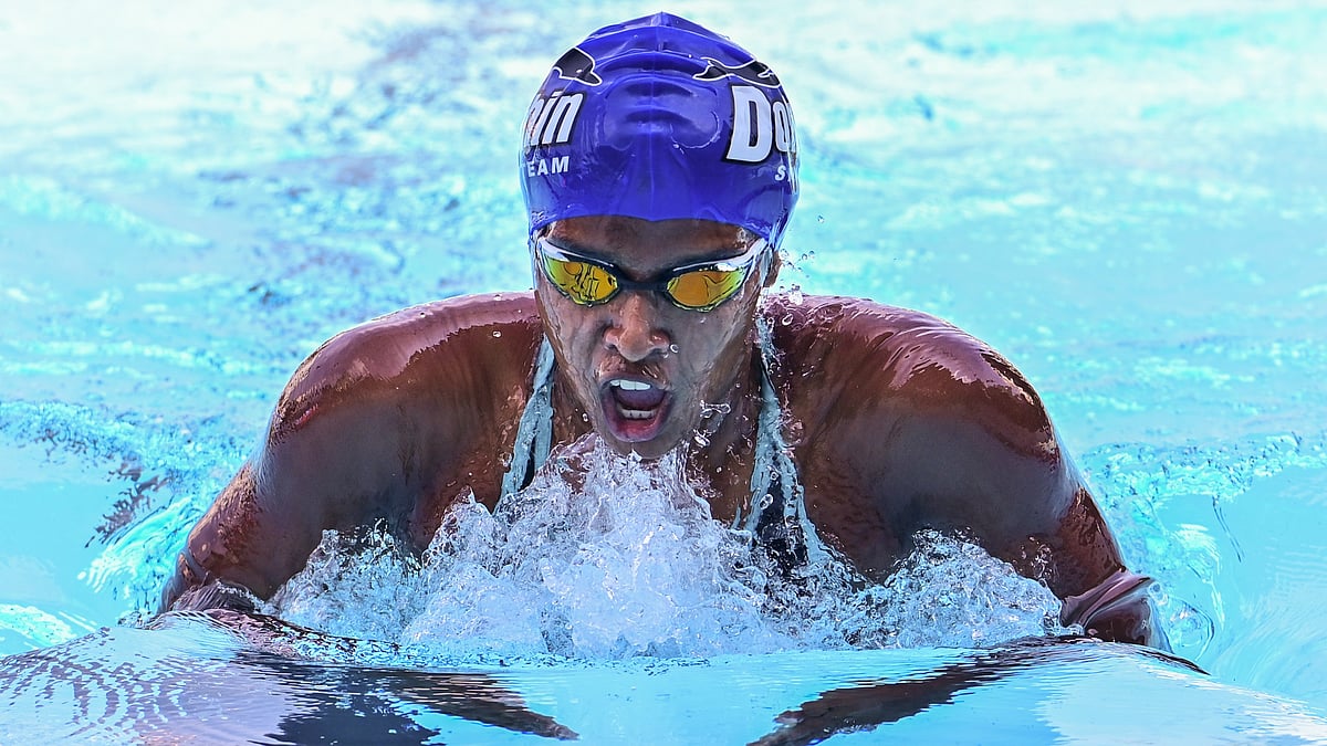 Akash fights off fatigue to set the pool on fire