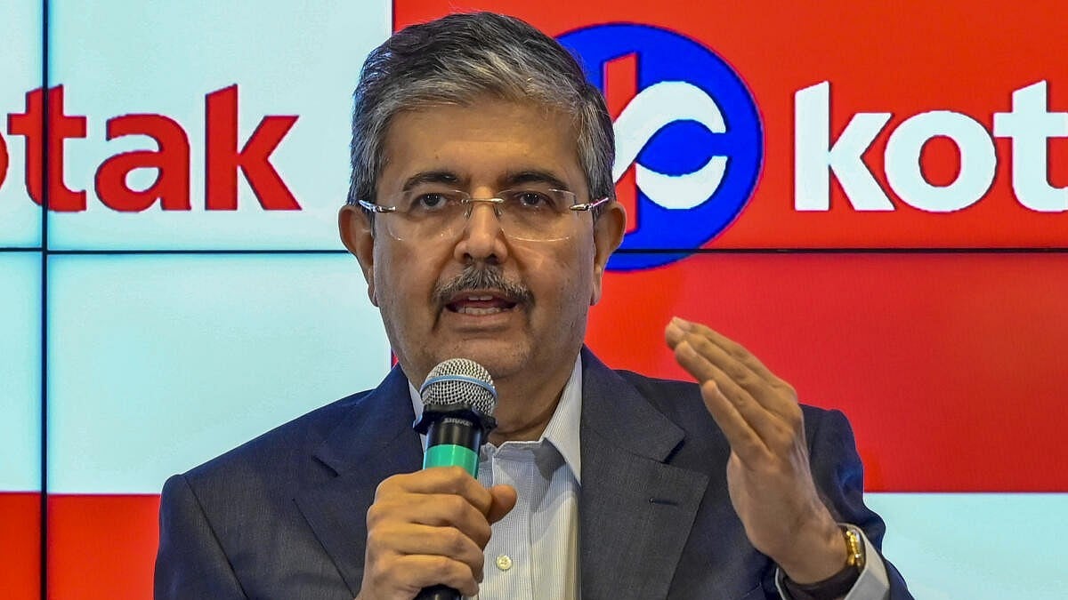 'Shock is coming': Uday Kotak urges India to 'prepare for the worst ...