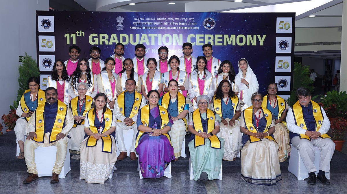 113 students receive certificates at Nimhans’ 11th Graduation Day