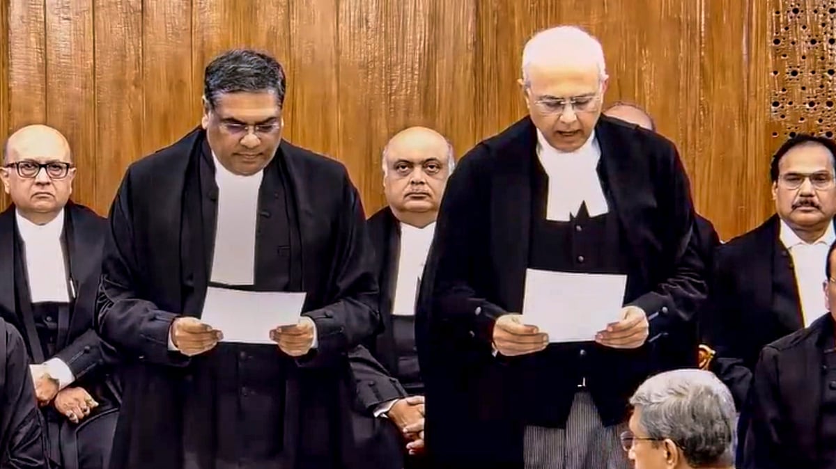 Justice Manmohan sworn in as Supreme Court judge