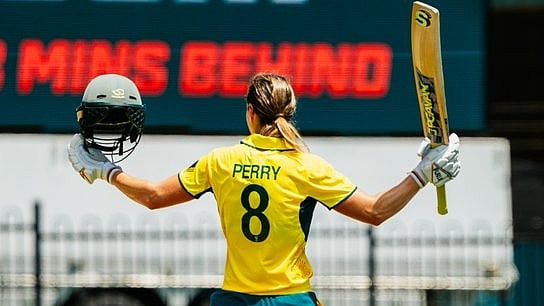 Voll, Perry hit hundreds to power Australia to 371-8 against India in ...