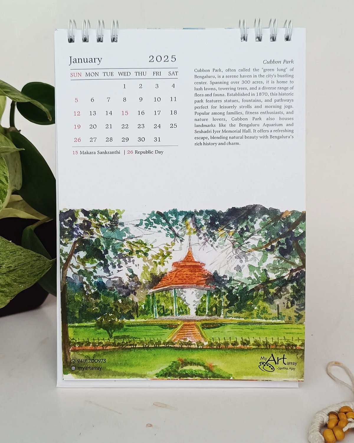 Quirky 2025 calendars feature art and iconic spots