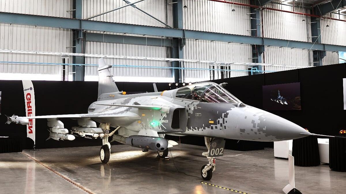 Saab showcases fighter jet replica ahead of Aero India 2025