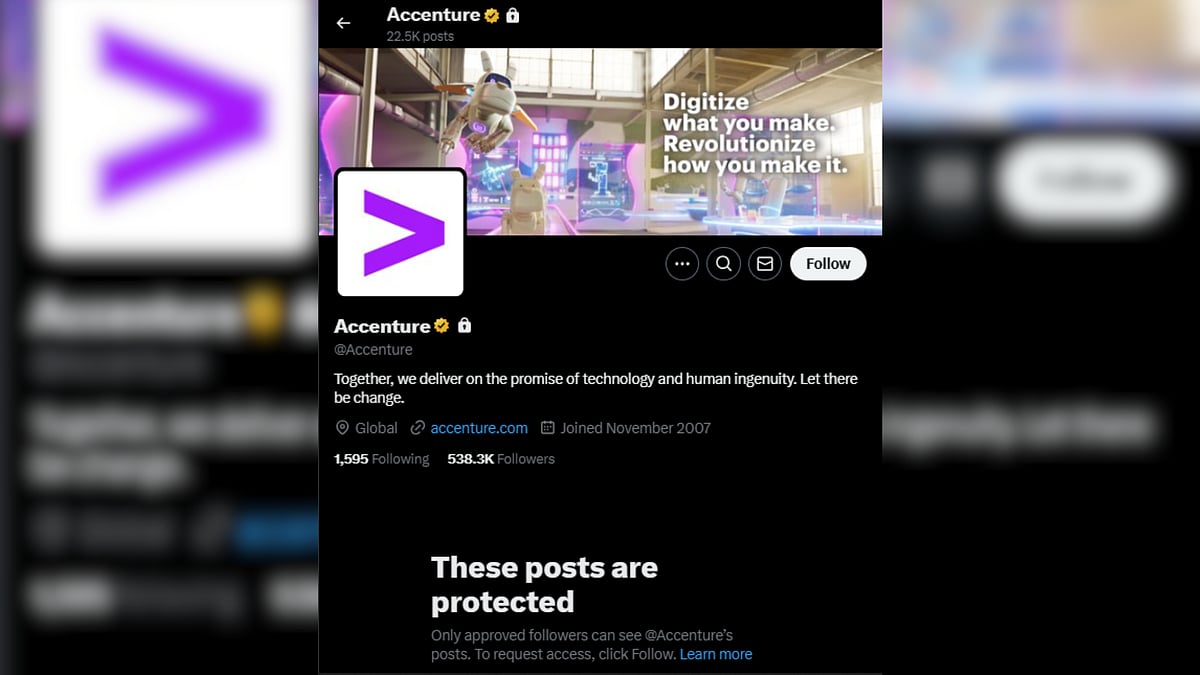 Accenture locks X profile amid calls to fire wife of Bengaluru techie ...