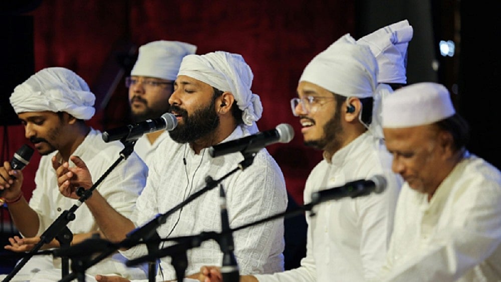 Contemporary qawwali by Rahman’s Sufi ensemble