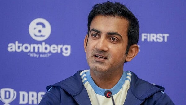The gauntlet in Gambhir's face