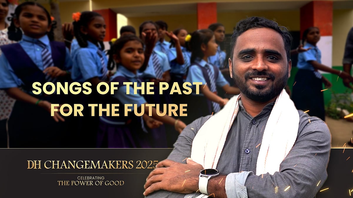 DH Changemakers | Meet the viral Janapada singer behind Vedha's hit ...