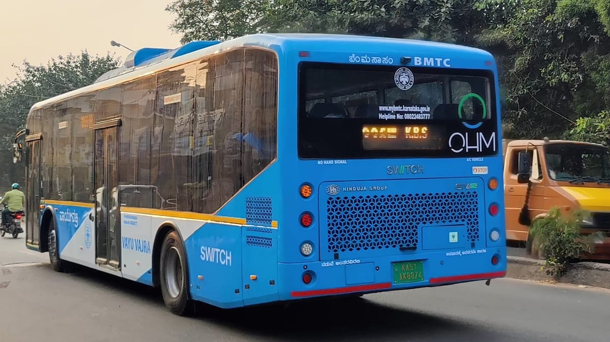 In a first, AC e-buses hit Bengaluru roads