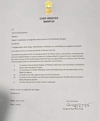 Manipur CM Biren Singh tenders resignation hours after meeting Amit ...