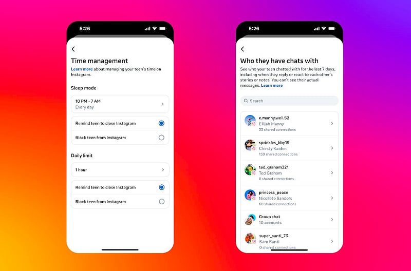 Now teenagers can open Instagram accounts with strict parental control ...
