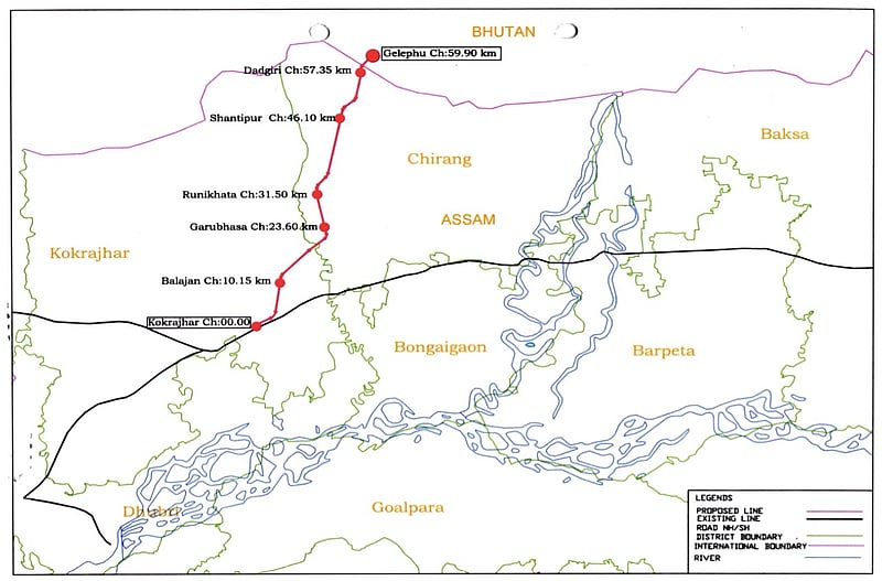 India-Bhutan Rail Link: Strategic Move Amid Regional Connectivity Challenges