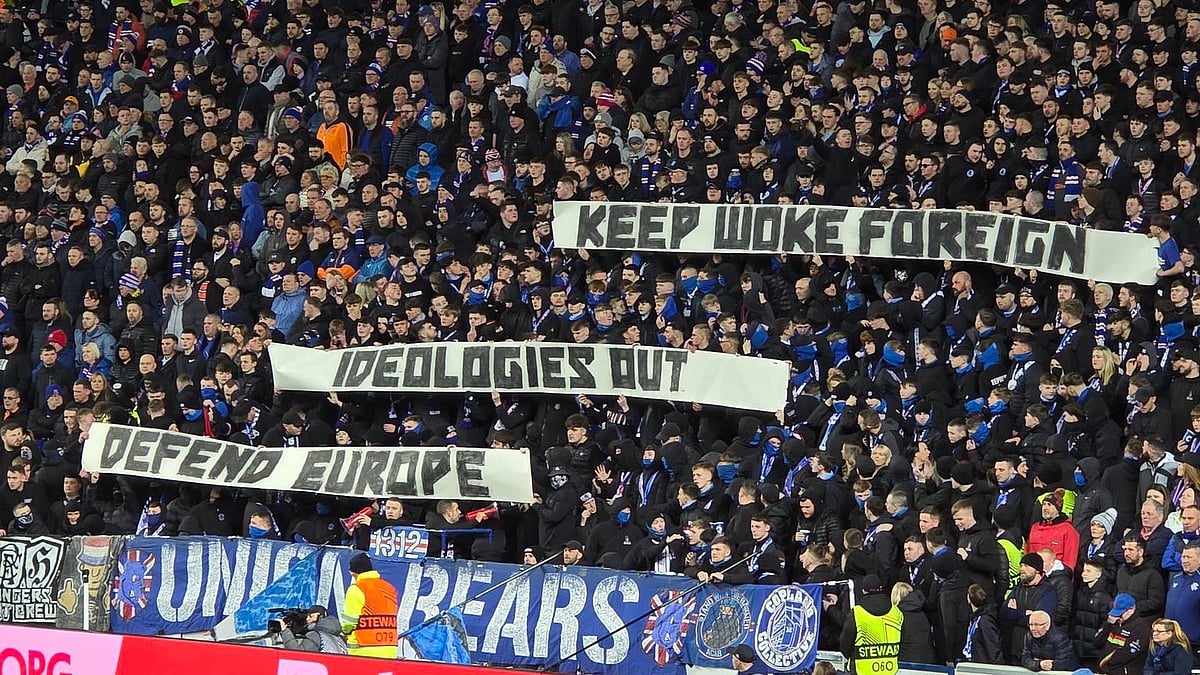 Rangers fined by UEFA, handed suspended stand closure over 'racist ...