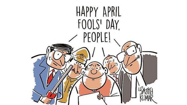 DH Toon | Happy April Fools' Day