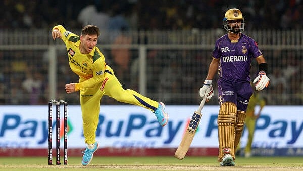 IPL 2025: Noor Ahmad, CSK Spinners Throttle KKR to 179/6