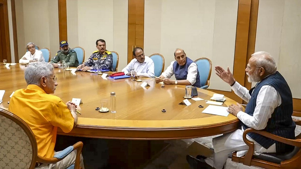 PM Modi Chairs High-Level Meeting After India-Pakistan Ceasefire ...