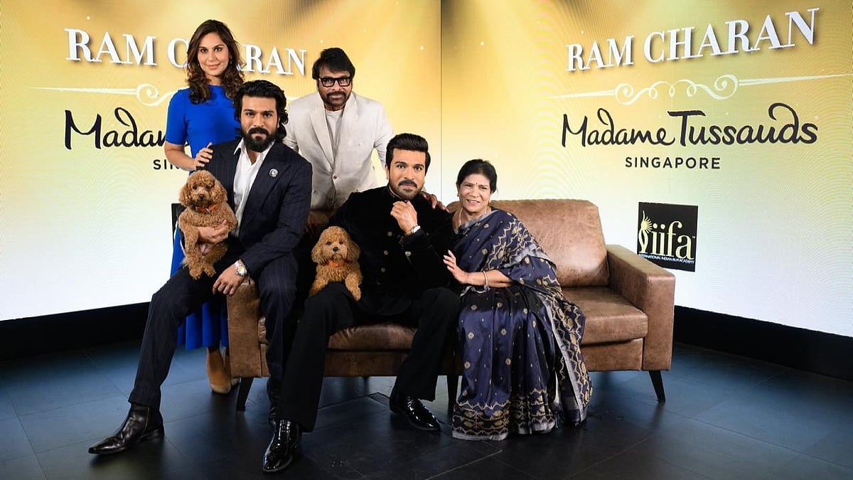 Celebrity Showcase Ram Charan: Ram Charan's Wax Figure Unveiled at ...