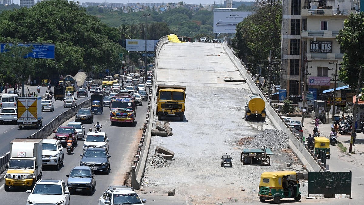 Hebbal Flyover Ramp Closed Midnight to 3 AM for BDA Girder Launching ...