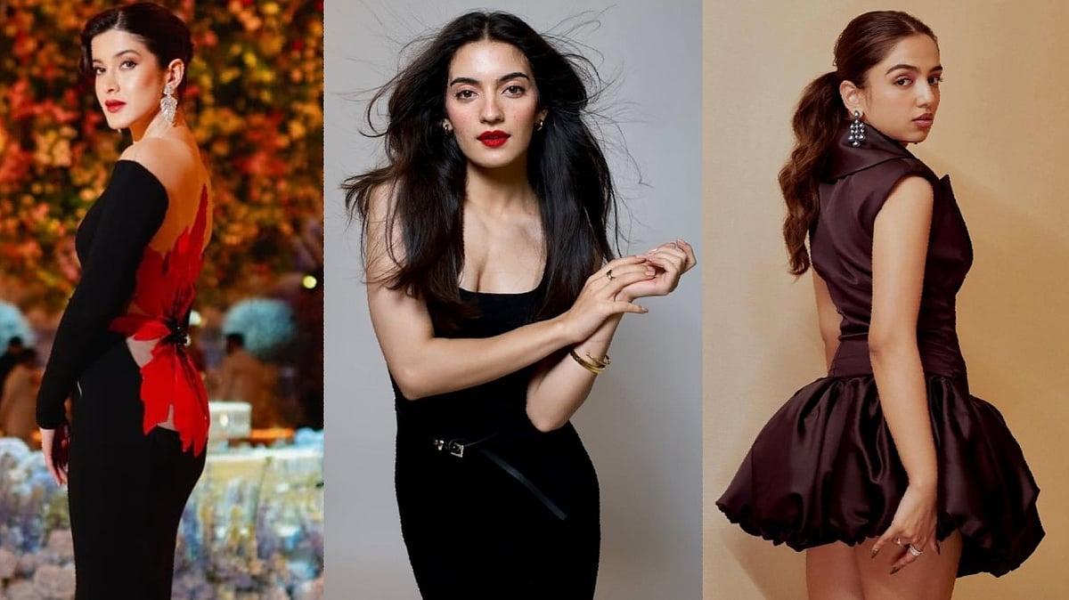 Pratibha Ranta to Ahsaas Channa: Gen-Z Divas slay in black outfits
