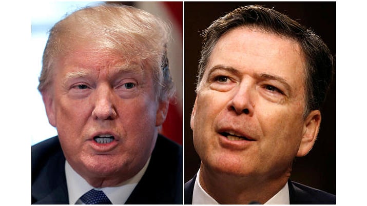 Secret Service Questions Comey Over Social Media Post About Trump