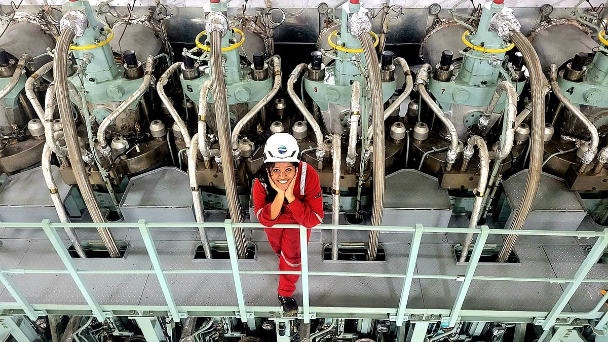 Women in Marine Careers: Diya Dileep’s Life as a Cargo Ship Engineer
