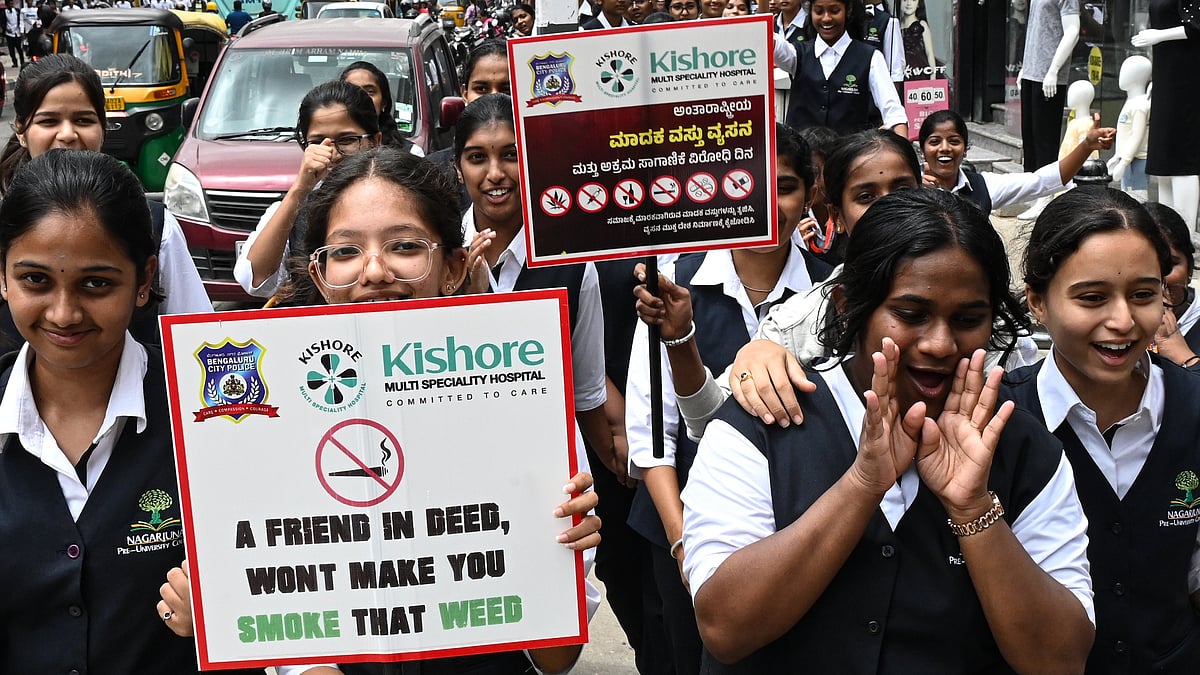 Karnataka Anti-Drug Drive: 50K Students Pledge Drug-Free Life in Bengaluru