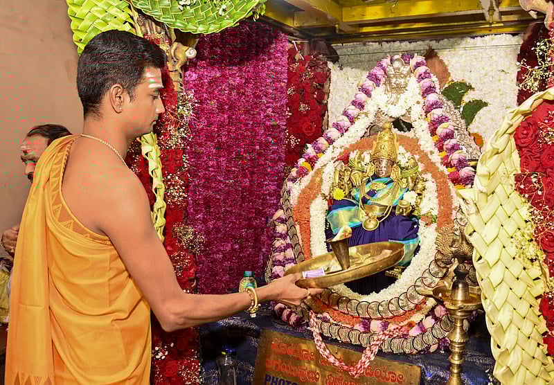 Ashada Friday: Over 1 Lakh Devotees Flock to Chamundi Hill for Darshan