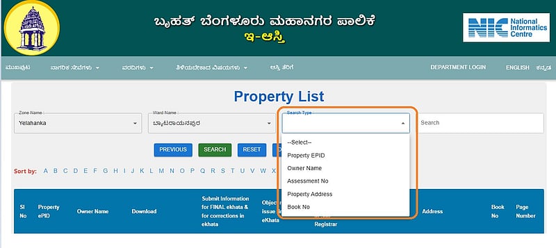 Bengaluru | Tutorial on how to apply for e-Khata on BBMP e-Aasthi website