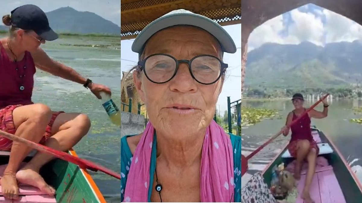 Dutch Tourist Cleans Dal Lake for 5 Years, Inspires Locals to Join ...