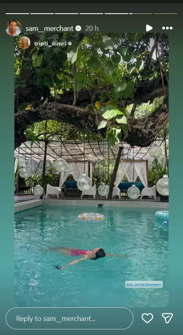 Triptii Dimri Sparks Buzz: Goa Vacation with Sam Merchant Hints at Romance