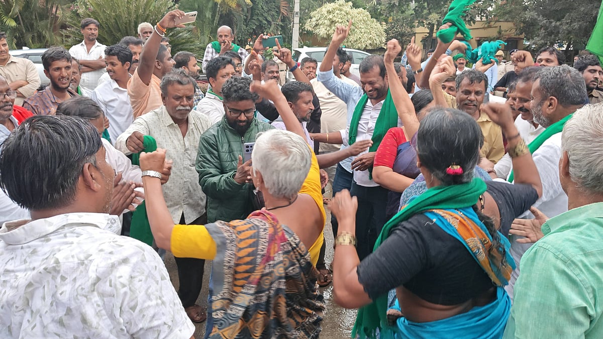 Devanahalli farmers ecstatic after 1,198-day protest ends in victory
