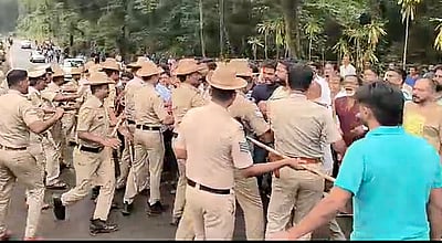Dharmasthala case SIT Karnataka: Police Use Lathi Charge as Two Groups ...