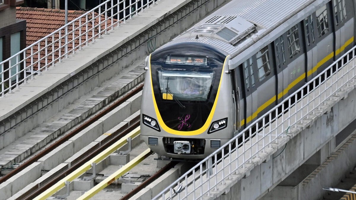 Namma Metro Yellow Line peak-hour frequency cut to 7 minutes from June 3.