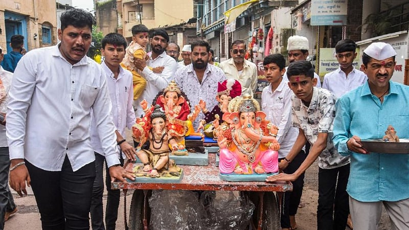 Ganesh Chaturthi 2025: Joyous celebrations captured across the nation