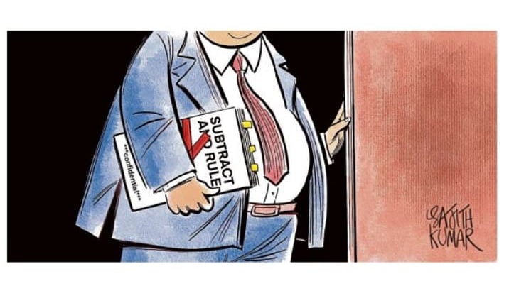 DH Toon | Subtract and rule!