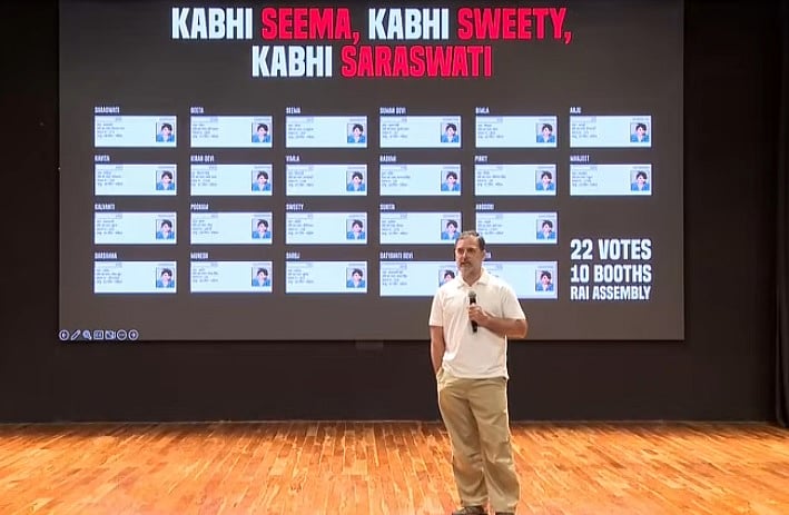 Rahul Gandhi Press Meet LIVE | Vote Chor Gaddi Chhodd : Modi Degree ...