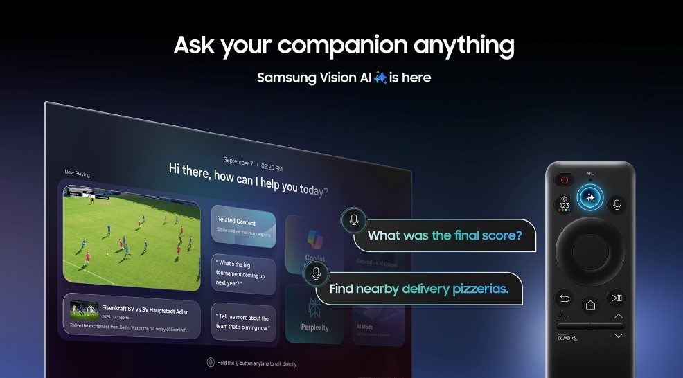 Samsung Vision AI: New Gen AI features arrive on premium smart TVs