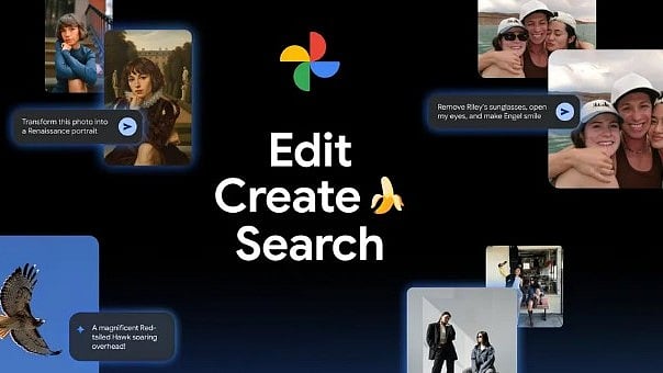 Google Photos AI: New touch-up tools make photos look studio ready for all.