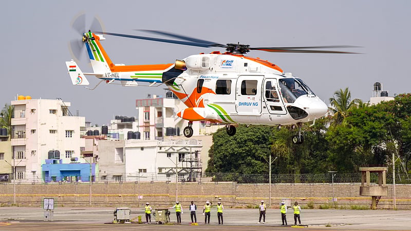 Dhruv NG Helicopter Takes First Flight in Bengaluru