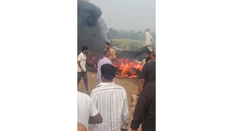 In Pics | Baramati plane crash that killed Maharashtra Deputy CM Ajit ...