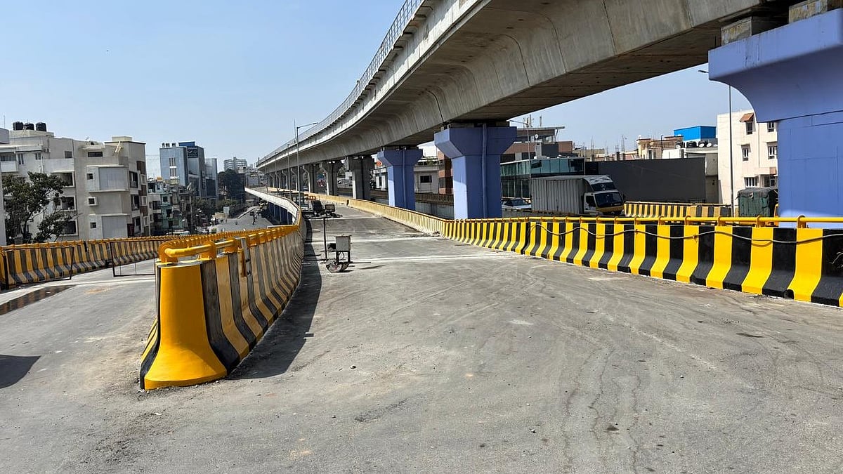 Bengaluru's Silk Board double-decker flyover nears completion, opening ...
