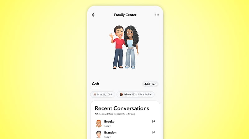 Snapchat Update: Family Center brings new teen safety features
